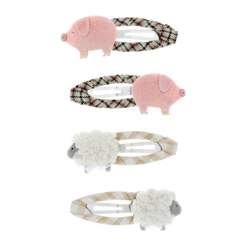 Mimi and Lula - on the farm clic clacs / a set of 4 – little little.bean